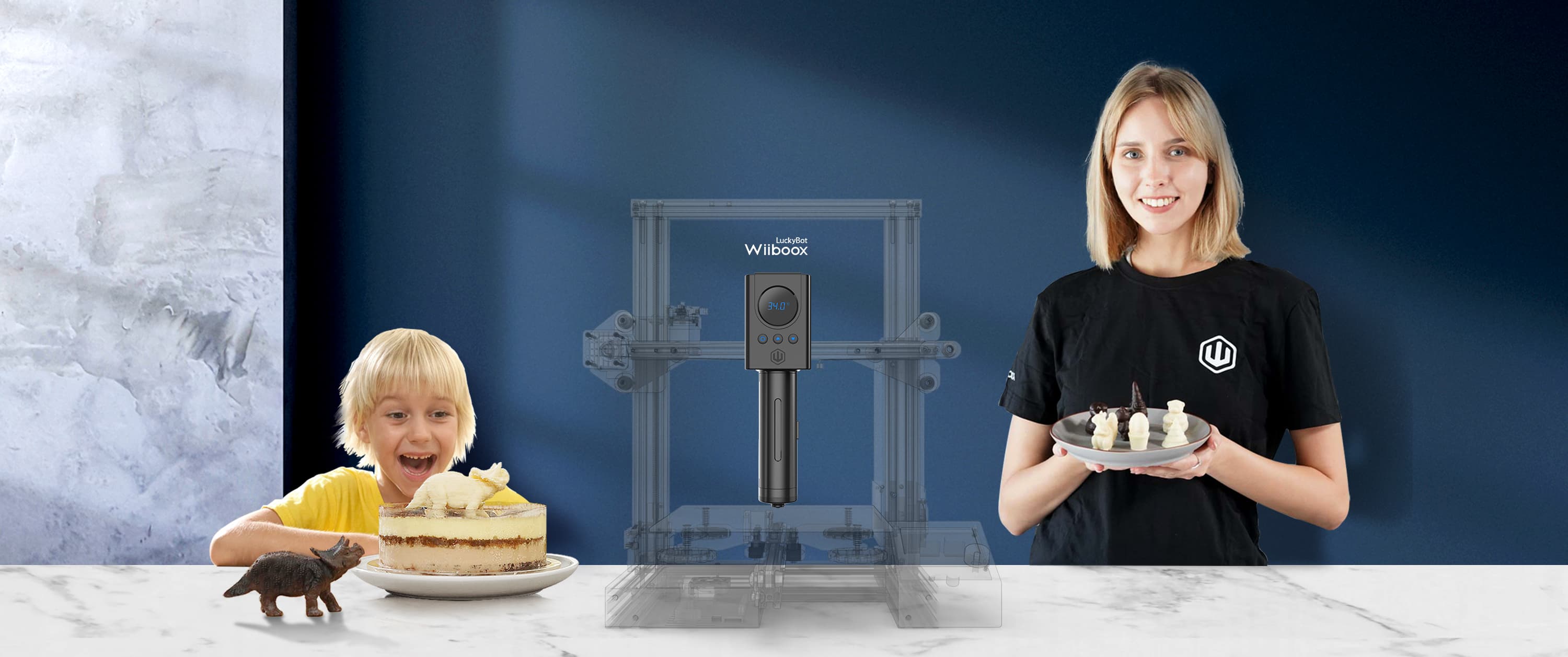 LuckyBot Official Shop | Food 3D Printer Extruder Supplier